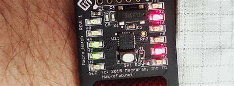 Another Minimalist Wrist Watch But With Binary Display Embedded Lab