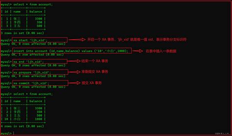 深入理解分布式事务⑨ ＞mysql 事务的实现原理 之 mysql 中的xa 事务（基本原理、流程分析、事务语法、简单例子演示）详解