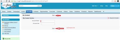 How To Use Apexcommandlink In Visualforce Page ~ Salesforce Tutorials