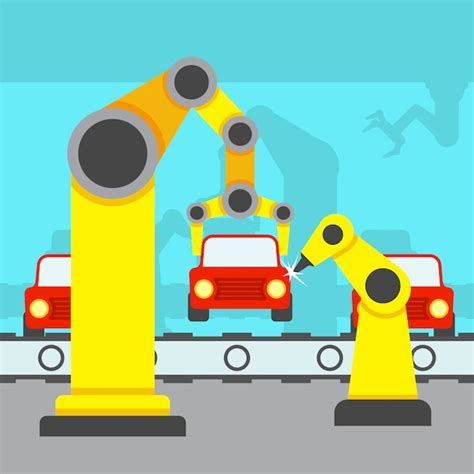 Concept De Bras Robotique Vecteur Gratuite