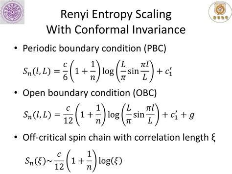 PPT Entanglement Entropy Scaling Of The XXZ Chain PowerPoint Presentation ID