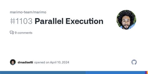 parallel execution · issue 1103 · marimo team marimo · github
