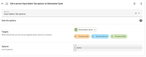 setting dropdown helpers in automation configuration home