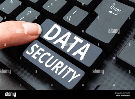 Conceptual Caption Data Security Internet Concept Confidentiality Disk Encryption Backups