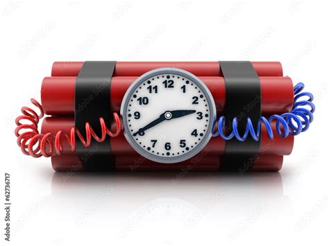 Tnt And Clock Stock Illustration Adobe Stock Tnt And Clock Stock Illustration Adobe Stock