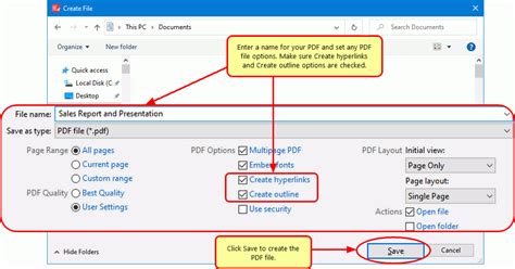 Add Bookmarks To PDF Add Hyperlinks To PDF