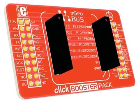 Mikroelektronika Click Booster Pack Adapter For Stellaris Launchpad Instructions