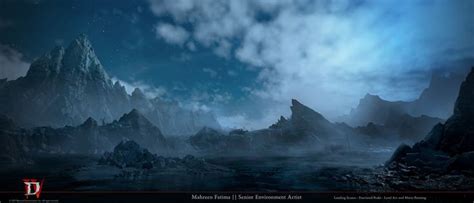 ArtStation Diablo IV Loading Screens Fractured Peaks Mahreen Fatima In 2024 Technical