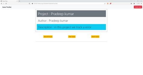 GitHub Pk1114585 IssueTracker The Issue Tracker Web App Is A User Friendly And Efficient Tool