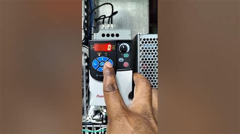 Power Flex 4m Drive Manual Mode Operation Youtube