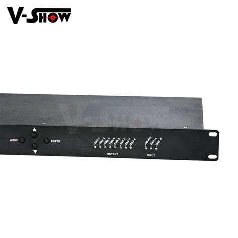 euro 1pc artnet dmx controller 8 port converter output 8x512 4096