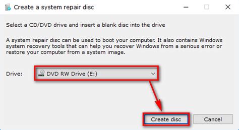 How To Create System Repair Disc In Windows 10 [tip] Dottech