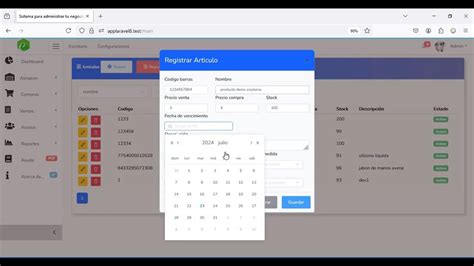 sistema compras y ventas 2024 laravel y vuejs youtube