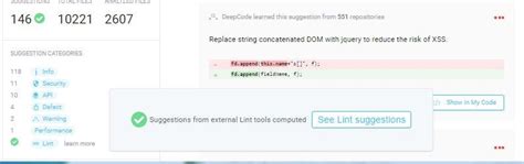 Deepcode Vs Linters Deepcode Releases Support Eslint Pmd Pylint And Tslint By Boris
