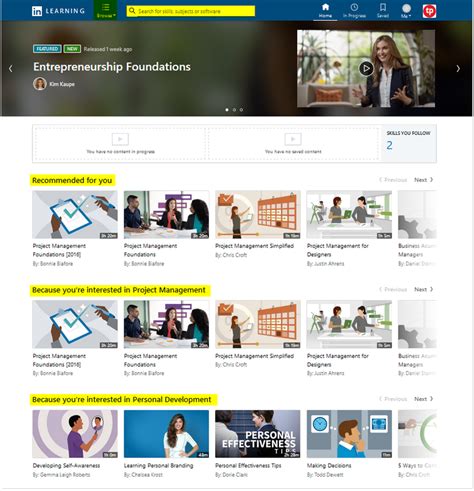 Features Resources Linkedin Learning Libguides At Tp Library