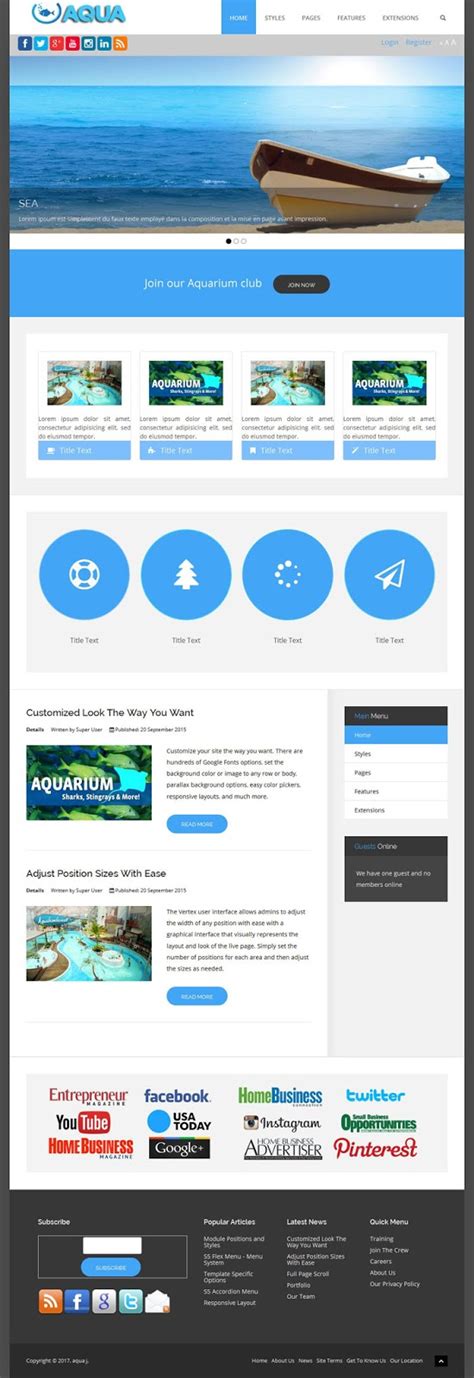 template joomla 5 gratuit
