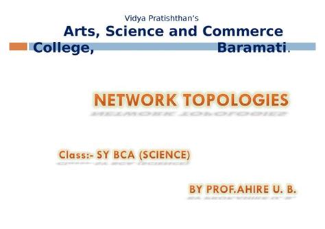 Network Ppt Network Topologies