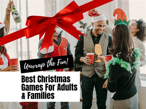 Fun Festive Christmas Games For Adults And Families Bold Bubbly