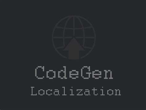 Codegen Localization 다국어 지원 Unity Asset Store