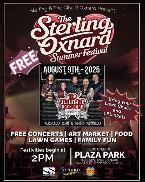 City Of Oxnard Recreation And Community Services Oxnard Ca