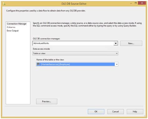 Sql Server Integration Services Data Flow In 2014