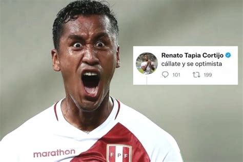renato tapia brincou com jornalista sobre comentário sobre o perú na