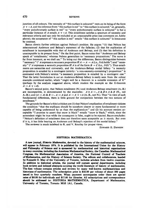 Historia Mathematica The Journal Of Symbolic Logic Cambridge Core