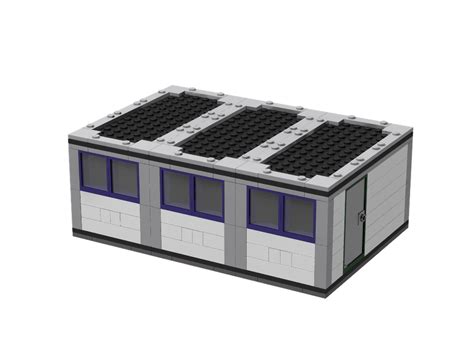 Lego Moc Bürocontainer Office Container By Mibrick Rebrickable