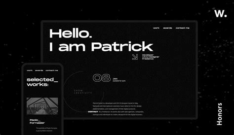 patrick david on linkedin award webdesign webdevelopment uidesign