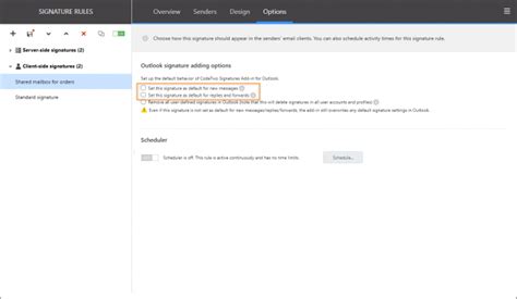 Examples Of Use Use Signatures With Shared Mailboxes Codetwo Email Signatures For Office 365