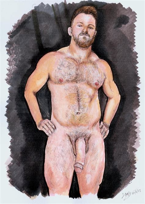 Rule 34 Big Cock Cock Dick Gay Gay Male Hairy Chest Hairy Male Hand Drawn Huge Cock Male Male