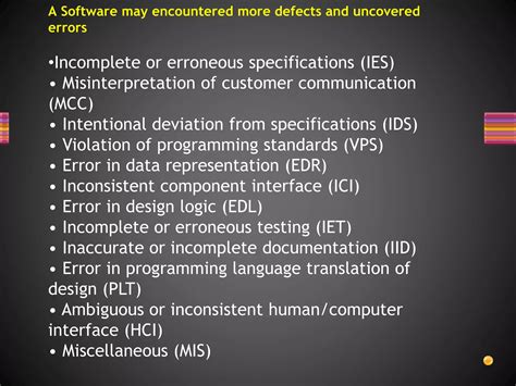 statistical software quality assurance pptx