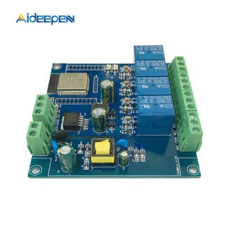 AC DC Power Supply Esp32 WIFI Bluetooth BLE 4 Channel Relay Mdule Esp32 Wroom Development