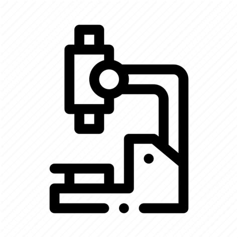 Microscope Lab Research Science Magnification Icon Download On