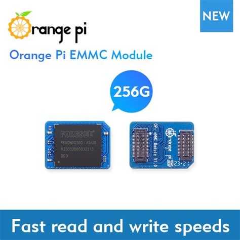 Default Authentic Shipment 256GB EMMC Module For Orange Pi 5 Plus Orange Pi 3B Board With Fast