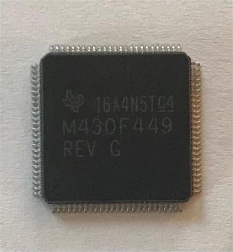 5x Mcu Msp430f449 Aukro