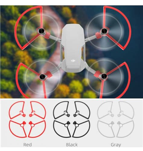 Dji 매빅 미니 2 Se용 퀵 릴리스 프로펠러 가드 블레이드 프로텍터 링 커버 보호 키트 드론 액세서 티몬