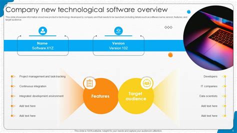 Top Tech Events Calendar PowerPoint Presentation Templates In