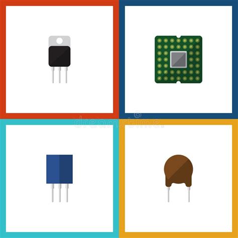 Flat Icon Appliance Set Of Receptacle Receiver Unit And Other Vector Objects Also Includes