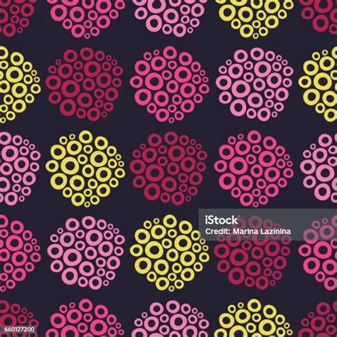 다채로운 거품 원활한 패턴 배경입니다 기포에 대한 스톡 벡터 아트 및 기타 이미지 기포 기하 기하 도형 Istock