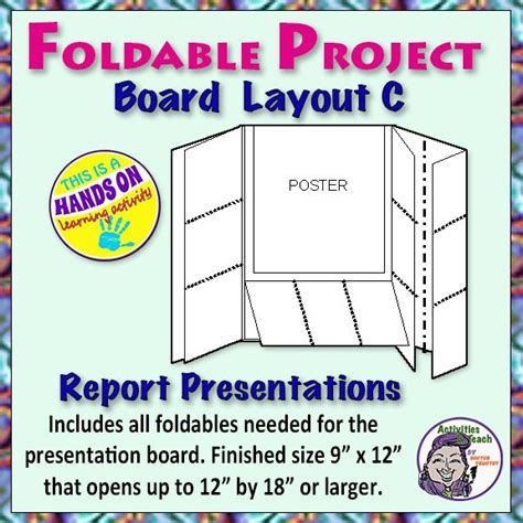 Foldables Summative Assessment Presentation Layout C Activities To Teach