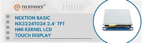 Techtonics Nextion Basic Nx3224t024 24″ Tft Hmi Kernel Lcd Touch Display Computers