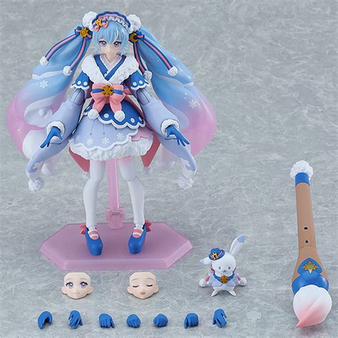 Preorder Max Factory Figma Hatsune Miku Snow Miku Serene Winter Ver Figure Blue