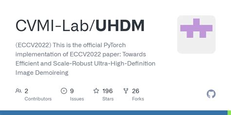 GitHub CVMI Lab UHDM ECCV This Is The Official PyTorch Implementation Of ECCV Paper