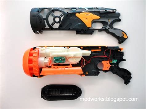 Mod Works Nerf Dart Tag Swarmfire Internals Guide