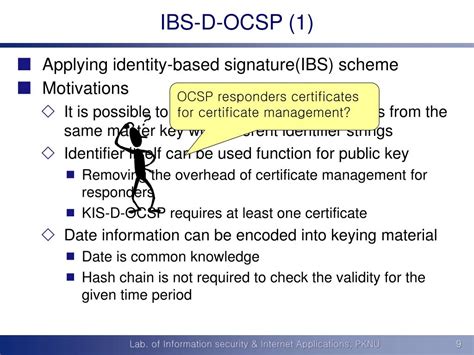 Ppt A Framework For Distributed Ocsp Without Responders Certificate Powerpoint Presentation
