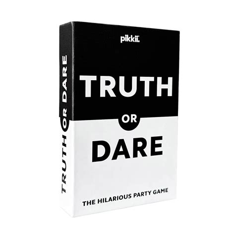 Truth Or Dare Card Game Boyar Ts Nyc