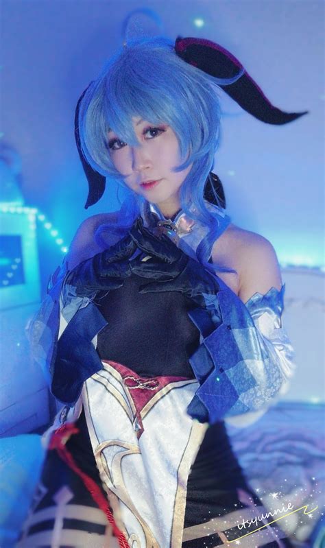 I Cosplayed As Waifu Cocogoat Ganyu R Genshin Impact