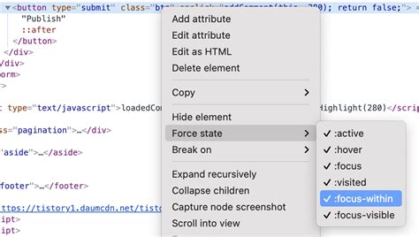 How To See Hover State In Chrome Developer Tools