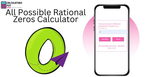 All Possible Rational Zeros Calculator Calculatorspot